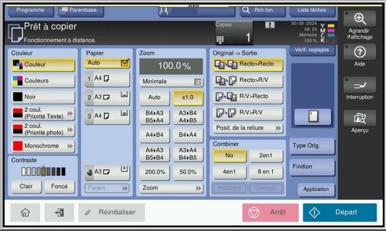 Copieurs Konica et Papercut – DSI